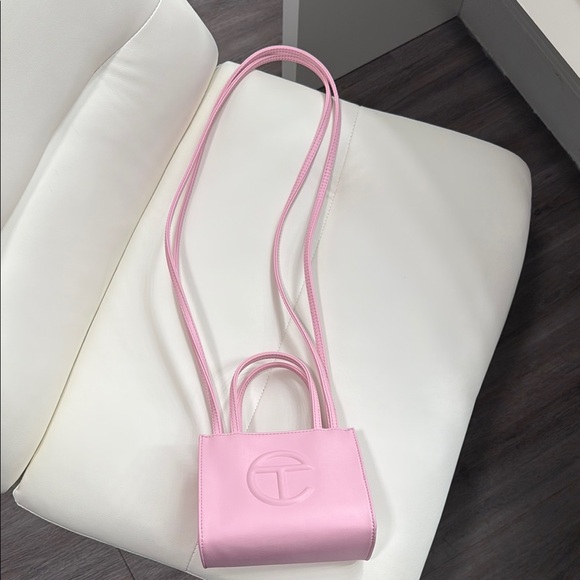 Telfar | Bags | Telfar Pink Mini Shopping Bag | Poshmark